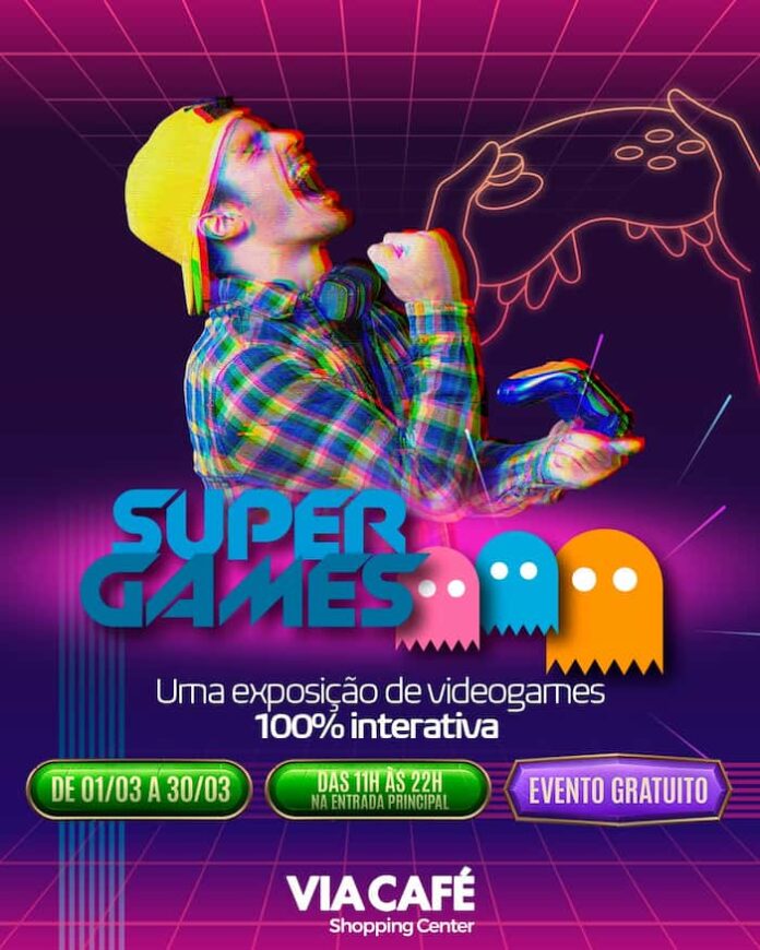 Exposição "Super Games" chega ao Shopping de Varginha nesta sexta ...